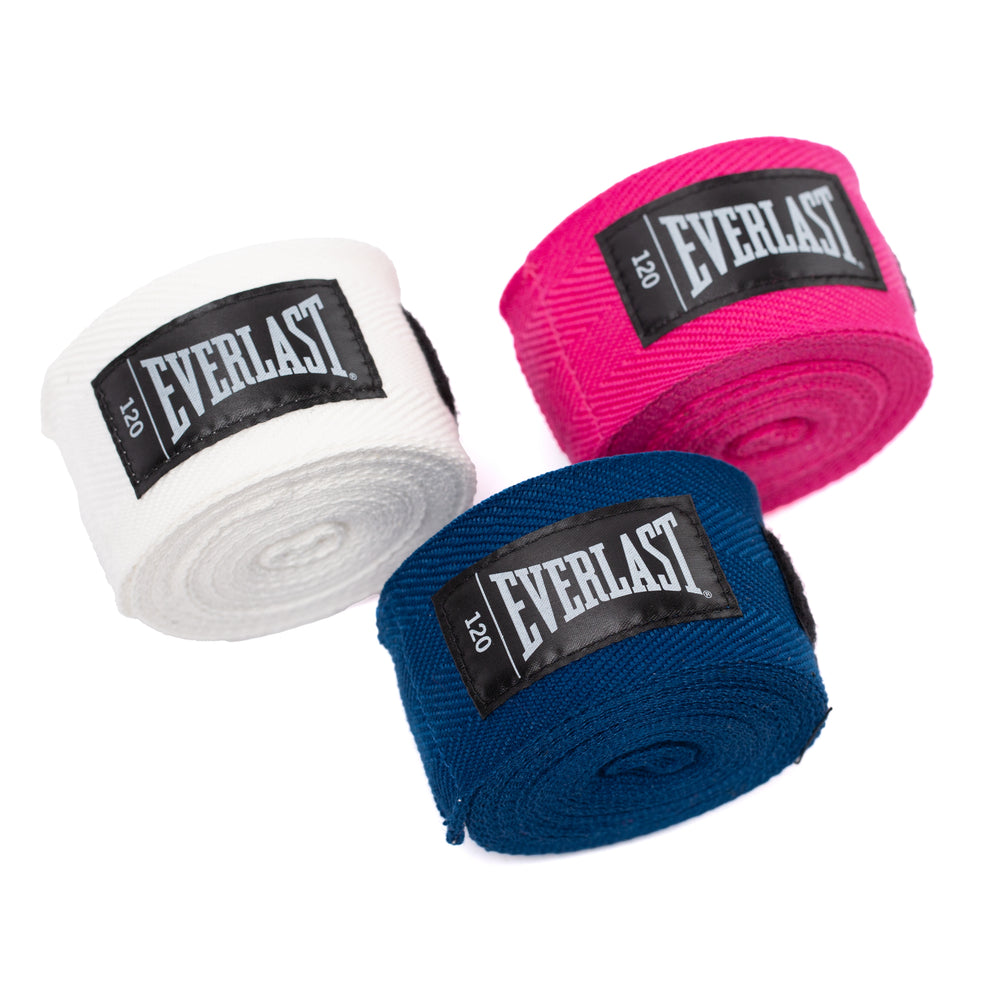 Core Handwraps 3-Pack Navy/White/Pink – Everlast