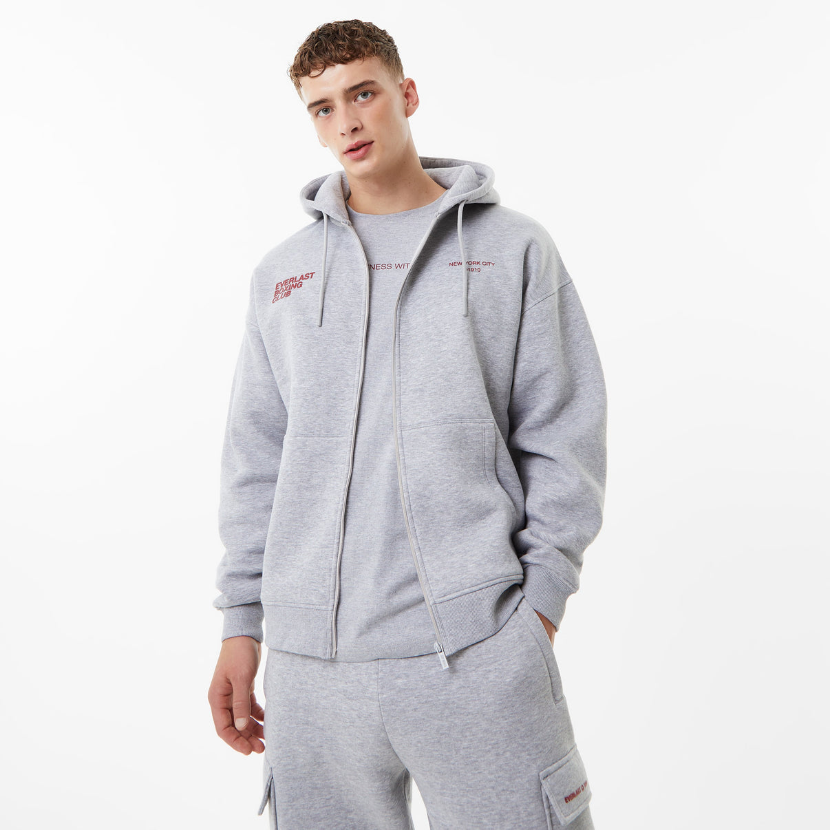 Men's Boxing Club Zip Up Hoodie | Everlast